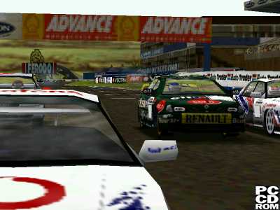 GameOver - Toca 2 Touring Cars (c) Codemasters