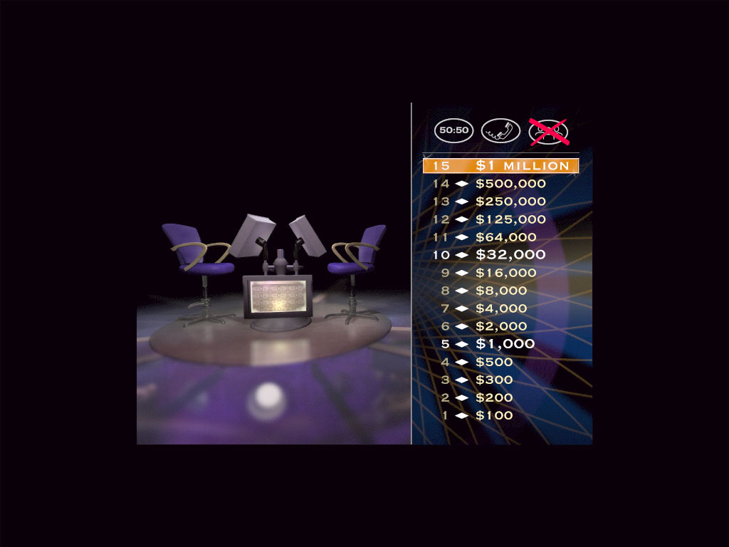 GameOver - Who Wants to be a Millionaire (c) Disney Interactive ...