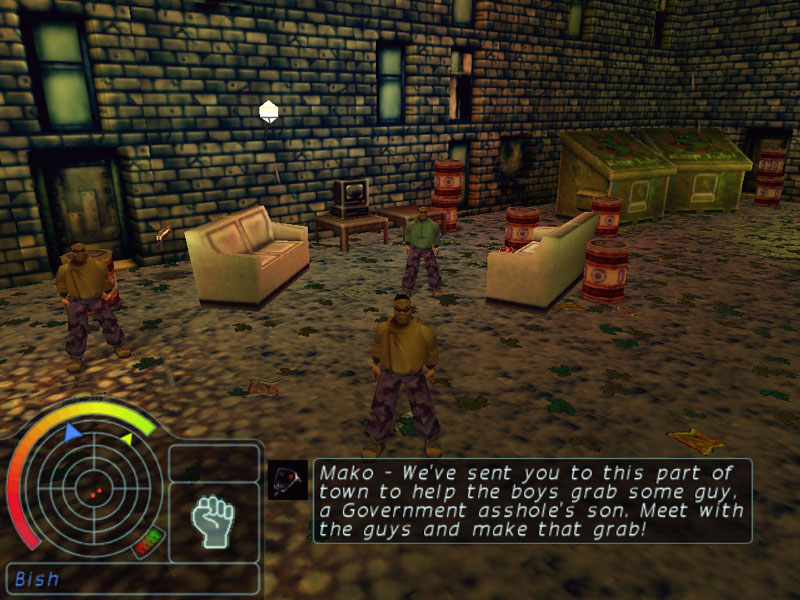 GameOver - Urban Chaos (c) Eidos Interactive