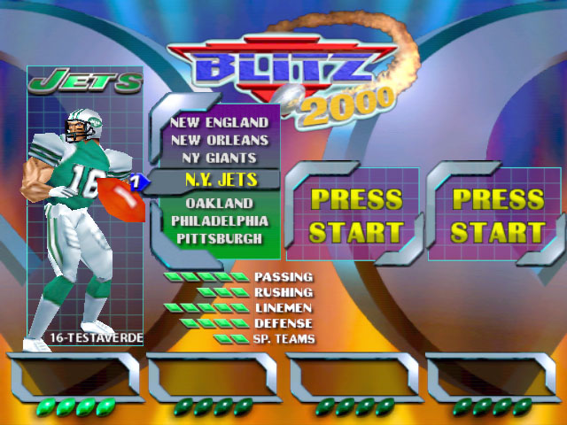 GameOver - NFL Blitz 2000 (c) Midway